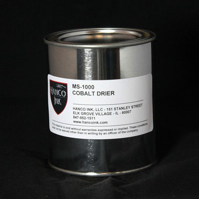 Hanco Cobalt Drier | Renaissance Graphic Arts, Inc.