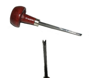 E.C. Lyons Individual V Gouge – Graver Handle | Renaissance Graphic ...