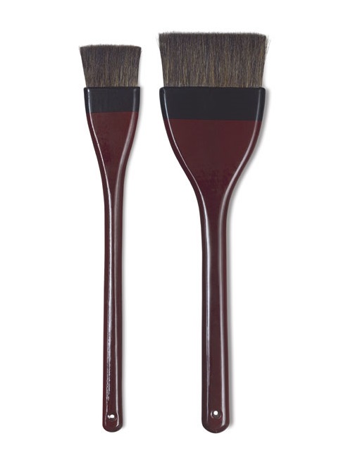 High Grade Lacquer Handle Hake Brushes | Renaissance Graphic Arts, Inc.